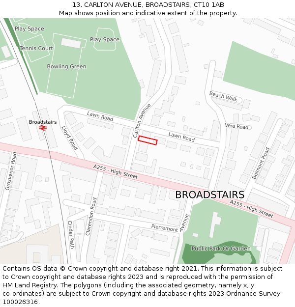 13, CARLTON AVENUE, BROADSTAIRS, CT10 1AB - £166,500