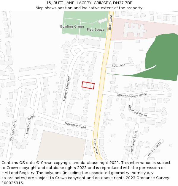 15, BUTT LANE, LACEBY, GRIMSBY, DN37 7BB - £237,500