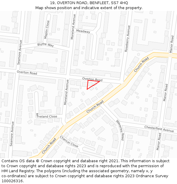 19, OVERTON ROAD, BENFLEET, SS7 4HQ - £320,000