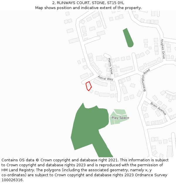 2, RUNWAYS COURT, STONE, ST15 0YL - £327,500