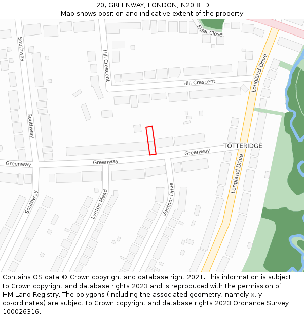 20, GREENWAY, LONDON, N20 8ED - £810,000