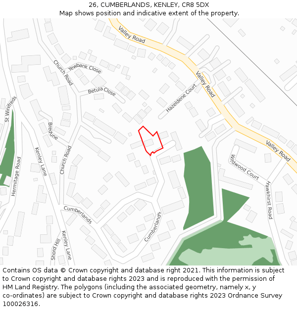 26, CUMBERLANDS, KENLEY, CR8 5DX - £725,000