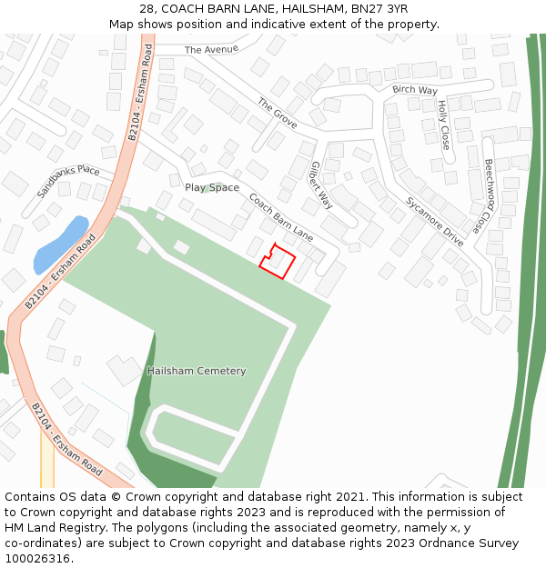 28, COACH BARN LANE, HAILSHAM, BN27 3YR - £550,000