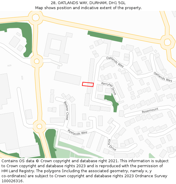 28, OATLANDS WAY, DURHAM, DH1 5GL - £335,000