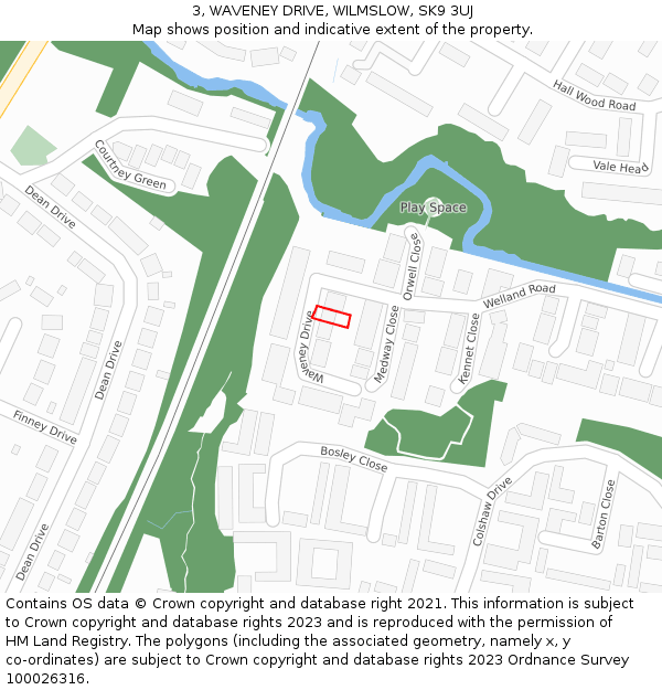 3, WAVENEY DRIVE, WILMSLOW, SK9 3UJ - £295,000