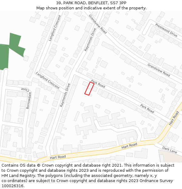 39, PARK ROAD, BENFLEET, SS7 3PP - £450,000