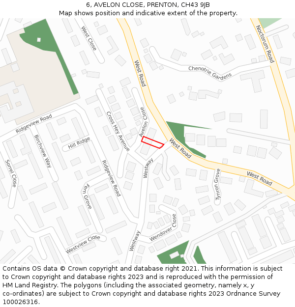 6, AVELON CLOSE, PRENTON, CH43 9JB - £161,000