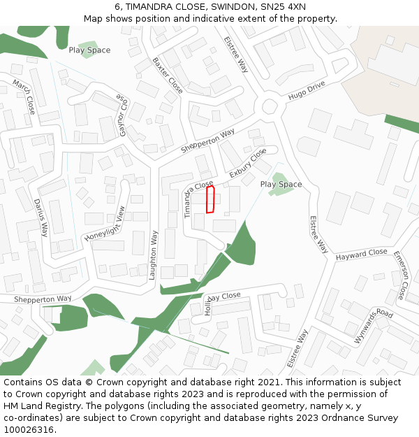 6, TIMANDRA CLOSE, SWINDON, SN25 4XN - £370,000