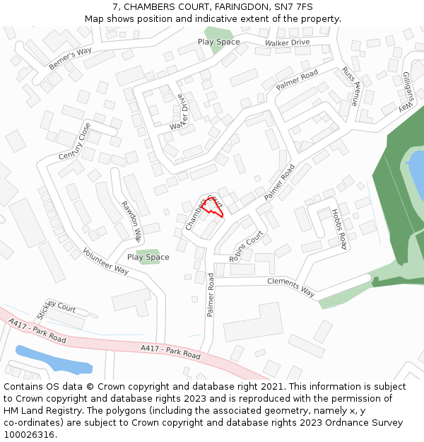 7, CHAMBERS COURT, FARINGDON, SN7 7FS - £400,000