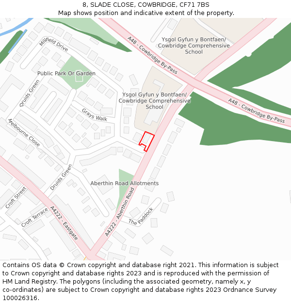 8, SLADE CLOSE, COWBRIDGE, CF71 7BS - £319,950