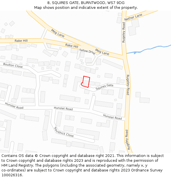 8, SQUIRES GATE, BURNTWOOD, WS7 9DG - £425,000