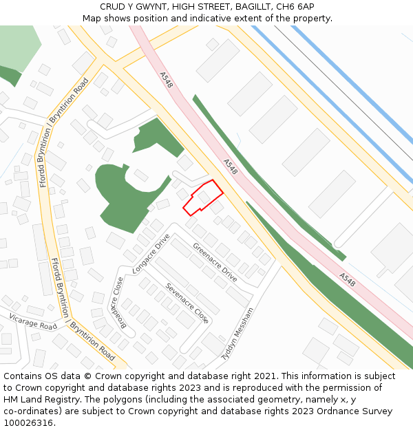 CRUD Y GWYNT, HIGH STREET, BAGILLT, CH6 6AP - £232,000