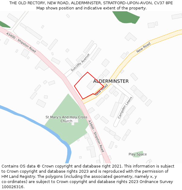 THE OLD RECTORY, NEW ROAD, ALDERMINSTER, STRATFORD-UPON-AVON, CV37 8PE ...