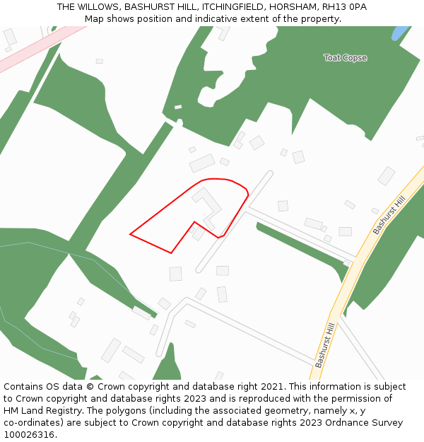 THE WILLOWS, BASHURST HILL, ITCHINGFIELD, HORSHAM, RH13 0PA - £2,000,000