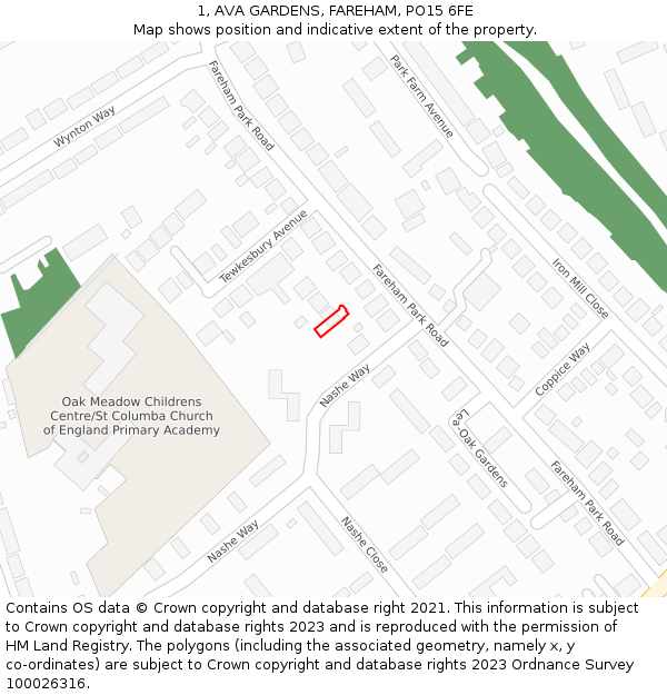 1, AVA GARDENS, FAREHAM, PO15 6FE - £325,000