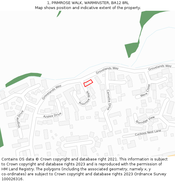 1, PRIMROSE WALK, WARMINSTER, BA12 8RL - £235,000