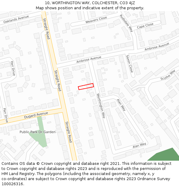 10, WORTHINGTON WAY, COLCHESTER, CO3 4JZ - £405,000