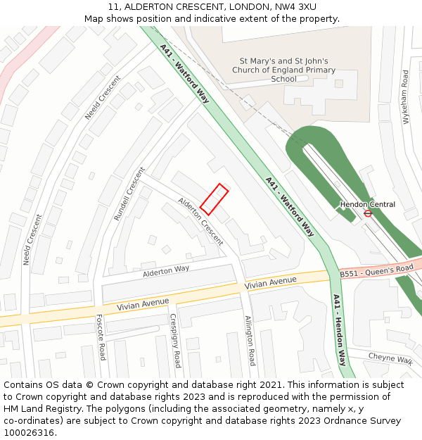 11, ALDERTON CRESCENT, LONDON, NW4 3XU - £1,600,000