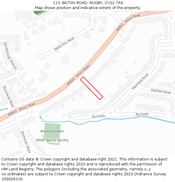 113, BILTON ROAD, RUGBY, CV22 7AS - £270,000