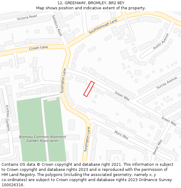 12, GREENWAY, BROMLEY, BR2 8EY - £330,000