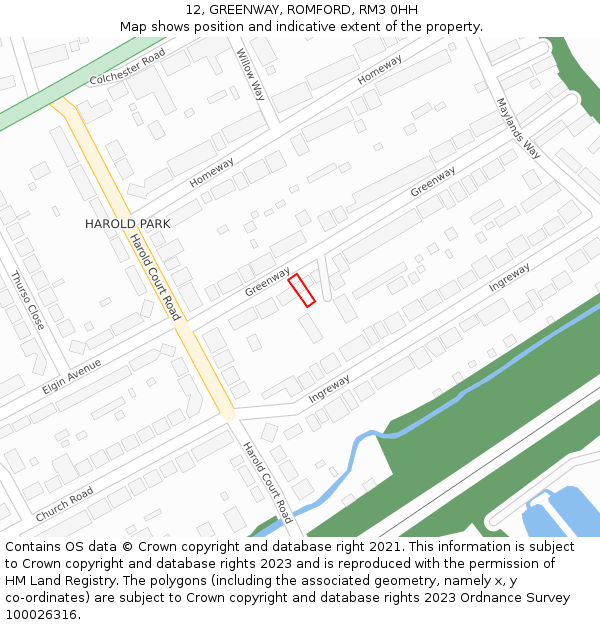 12, GREENWAY, ROMFORD, RM3 0HH - £224,000