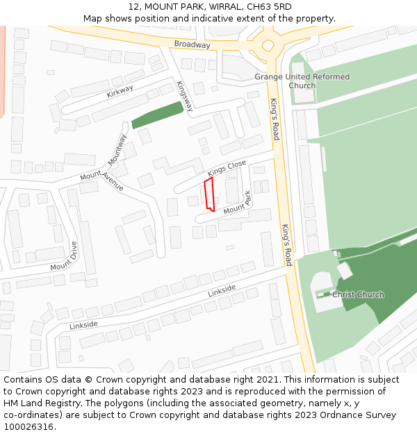 12, MOUNT PARK, WIRRAL, CH63 5RD - £153,000