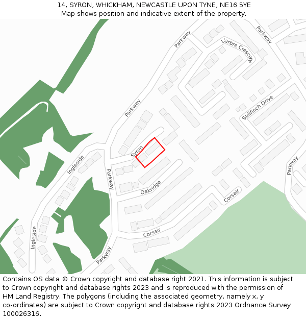 14, SYRON, WHICKHAM, NEWCASTLE UPON TYNE, NE16 5YE - £170,000