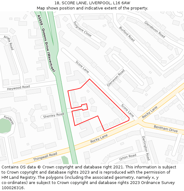 18, SCORE LANE, LIVERPOOL, L16 6AW - £382,000