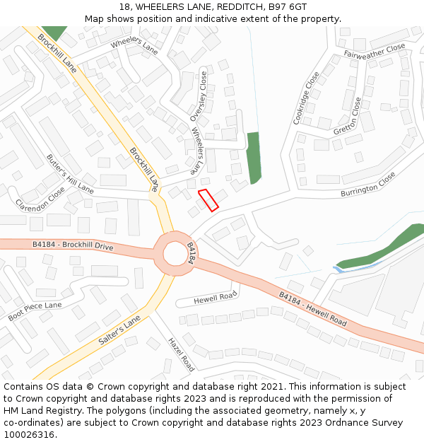 18, WHEELERS LANE, REDDITCH, B97 6GT - £163,000