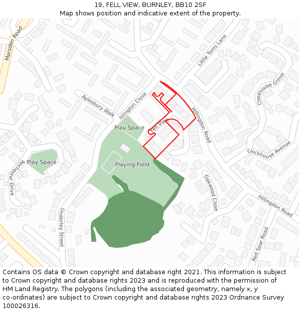 19, FELL VIEW, BURNLEY, BB10 2SF - £125,000