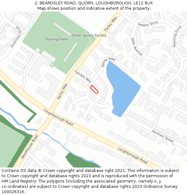 2, BEARDSLEY ROAD, QUORN, LOUGHBOROUGH, LE12 8UX - £165,000