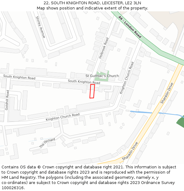 22, SOUTH KNIGHTON ROAD, LEICESTER, LE2 3LN - £600,000