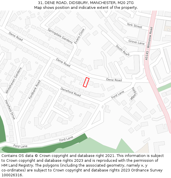 31, DENE ROAD, DIDSBURY, MANCHESTER, M20 2TG - £395,000