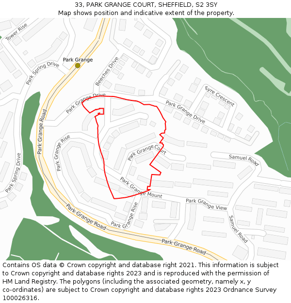 33, PARK GRANGE COURT, SHEFFIELD, S2 3SY - £122,500