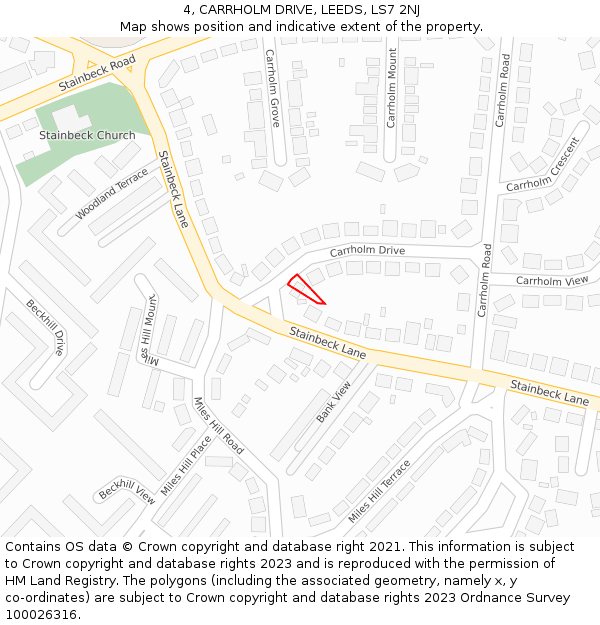 4, CARRHOLM DRIVE, LEEDS, LS7 2NJ - £230,000
