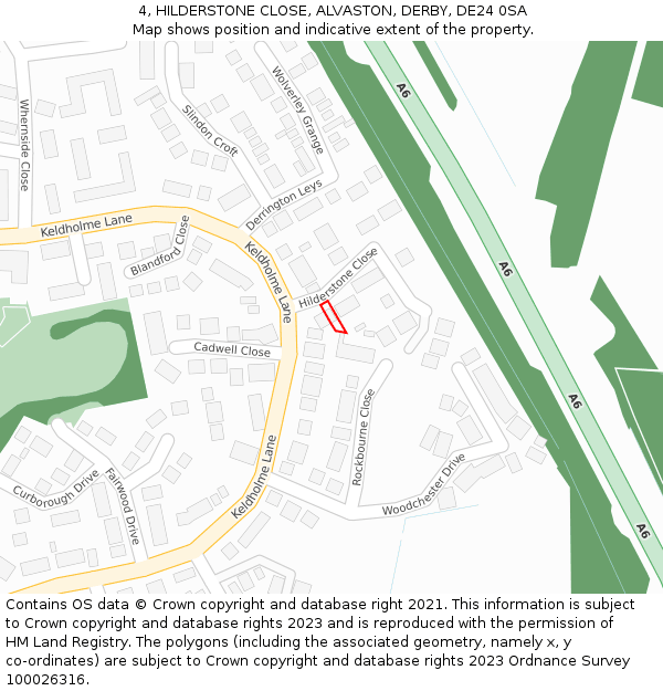 4, HILDERSTONE CLOSE, ALVASTON, DERBY, DE24 0SA - £162,000