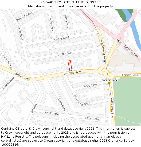 40, WADSLEY LANE, SHEFFIELD, S6 4EB - £89,950