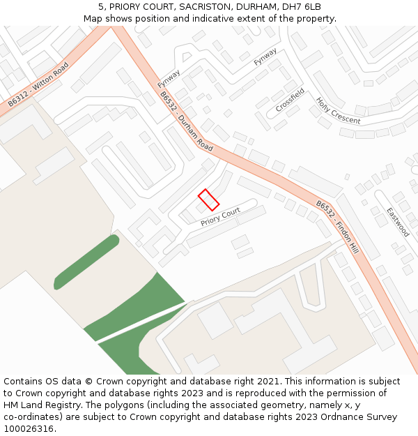 5, PRIORY COURT, SACRISTON, DURHAM, DH7 6LB - £122,500