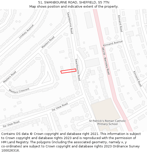 51, SWANBOURNE ROAD, SHEFFIELD, S5 7TN - £45,000