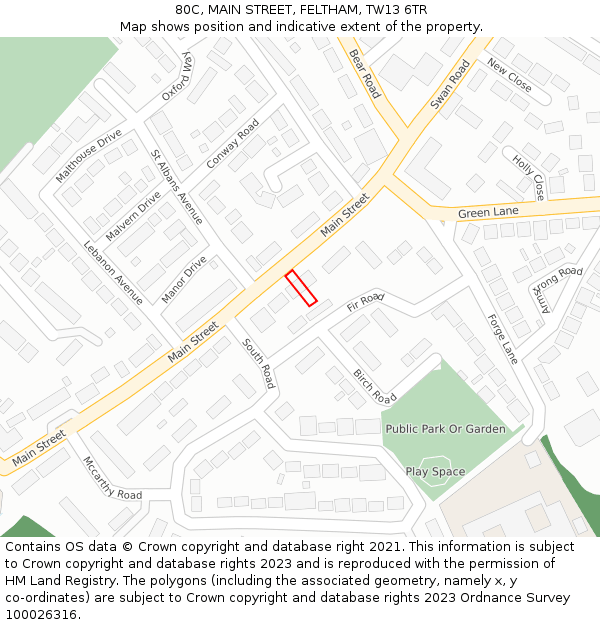 80C, MAIN STREET, FELTHAM, TW13 6TR - £283,500