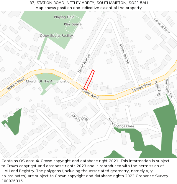 87, STATION ROAD, NETLEY ABBEY, SOUTHAMPTON, SO31 5AH - £285,000