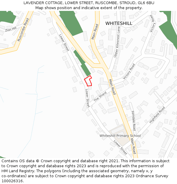LAVENDER COTTAGE, LOWER STREET, RUSCOMBE, STROUD, GL6 6BU - £331,096