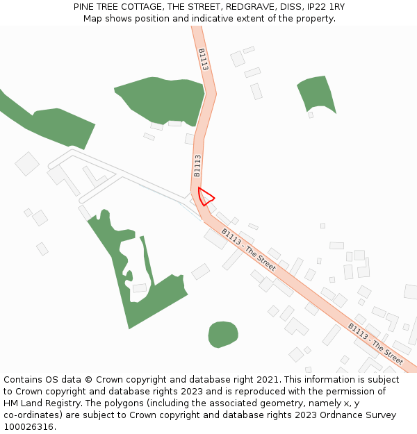 PINE TREE COTTAGE, THE STREET, REDGRAVE, DISS, IP22 1RY - £275,000