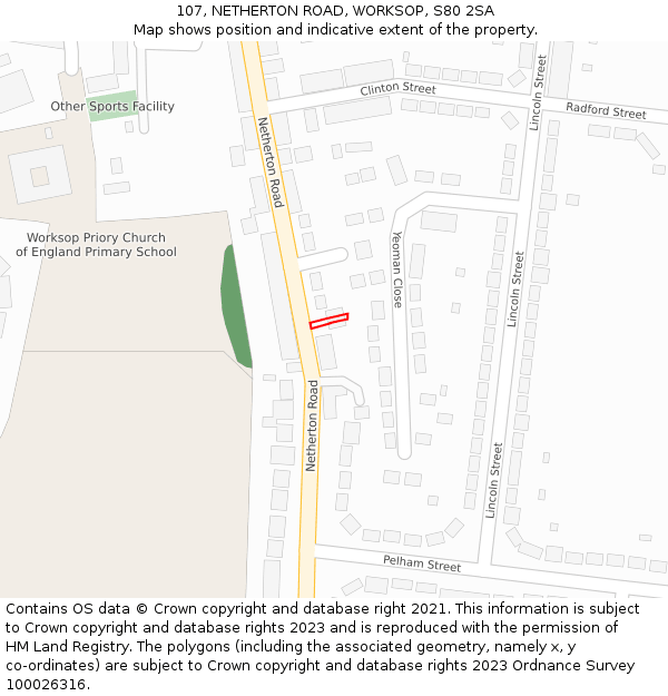 107, NETHERTON ROAD, WORKSOP, S80 2SA - £37,000