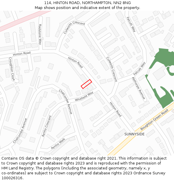 114, HINTON ROAD, NORTHAMPTON, NN2 8NG - £280,000