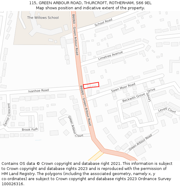 115, GREEN ARBOUR ROAD, THURCROFT, ROTHERHAM, S66 9EL - £79,500