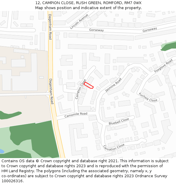 12, CAMPION CLOSE, RUSH GREEN, ROMFORD, RM7 0WX - £435,000