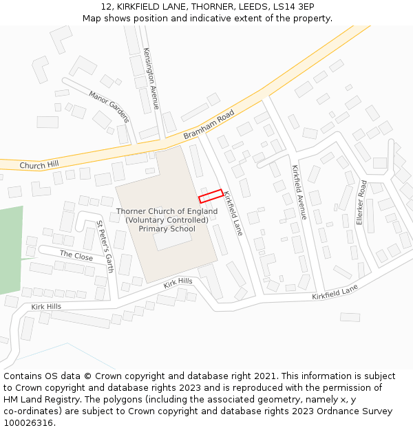 12, KIRKFIELD LANE, THORNER, LEEDS, LS14 3EP - £285,000