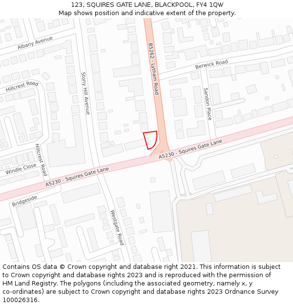 123, SQUIRES GATE LANE, BLACKPOOL, FY4 1QW - £120,000