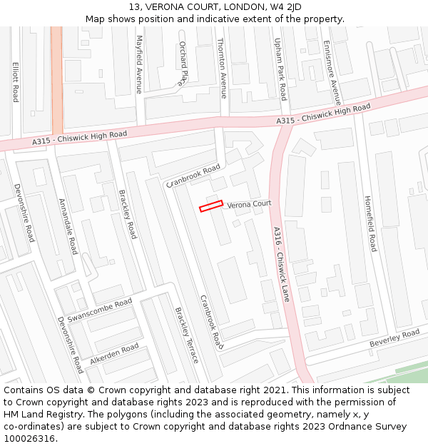 13, VERONA COURT, LONDON, W4 2JD - £1,075,000